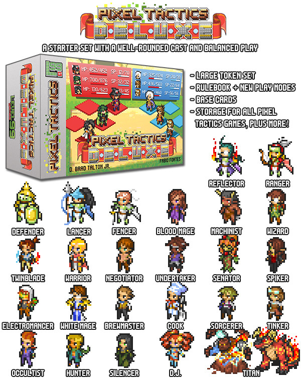 Kickstarter Of The Week Pixel Tactics Deluxe Board Game Quest kickstarter-of-the-week-pixel-tactics-deluxe-board-game-quest