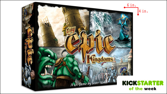 Kickstarter of the Week: Tiny Epic Kingdoms - Board Game Quest