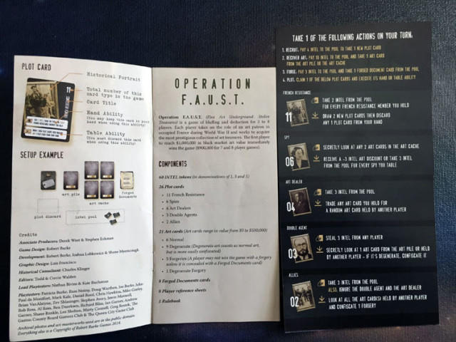 Operation F.A.U.S.T. Review - Board Game Quest