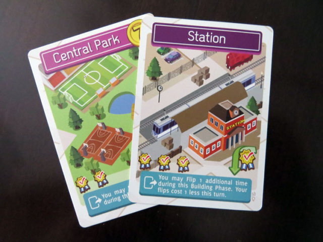 Flip City and Flip City: Reuse Review - Board Game Quest