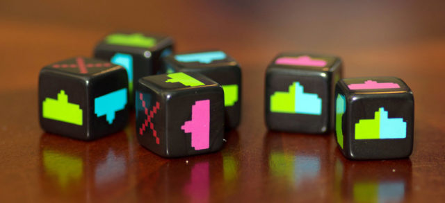 Space Invaders Dice Review Board Game Quest