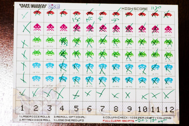 Space Invaders: Dice Review - Board Game Quest
