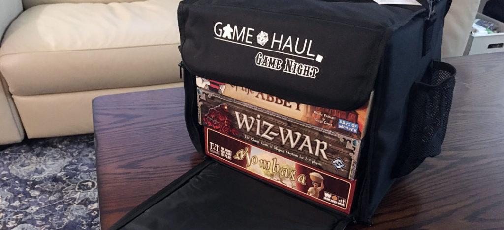 Level Up My Game - Game Haul Game Night Bag - Board Game Quest