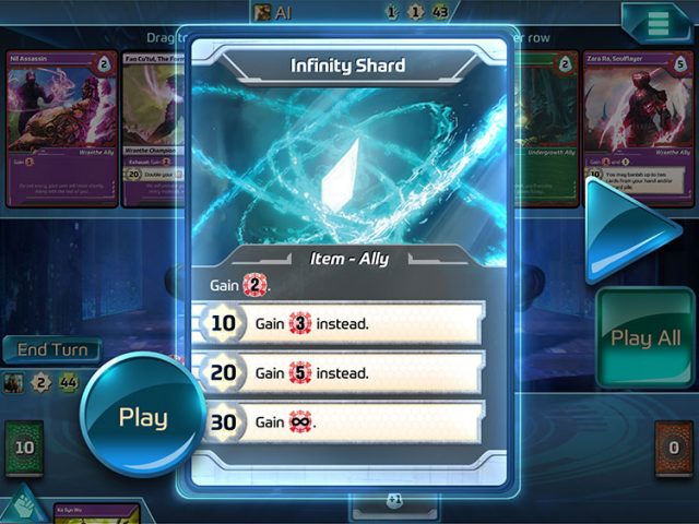 Shards of Infinity iOS Review - Board Game Quest