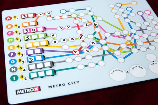 Metro X Review - Board Game Quest