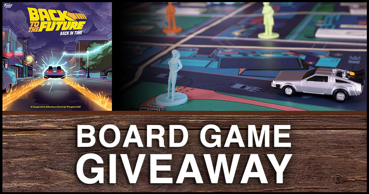 Back to the Future: Back in Time Giveaway - Board Game Quest