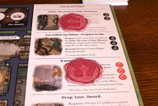 The Princess Bride Adventure Book Game Review - Board Game Quest