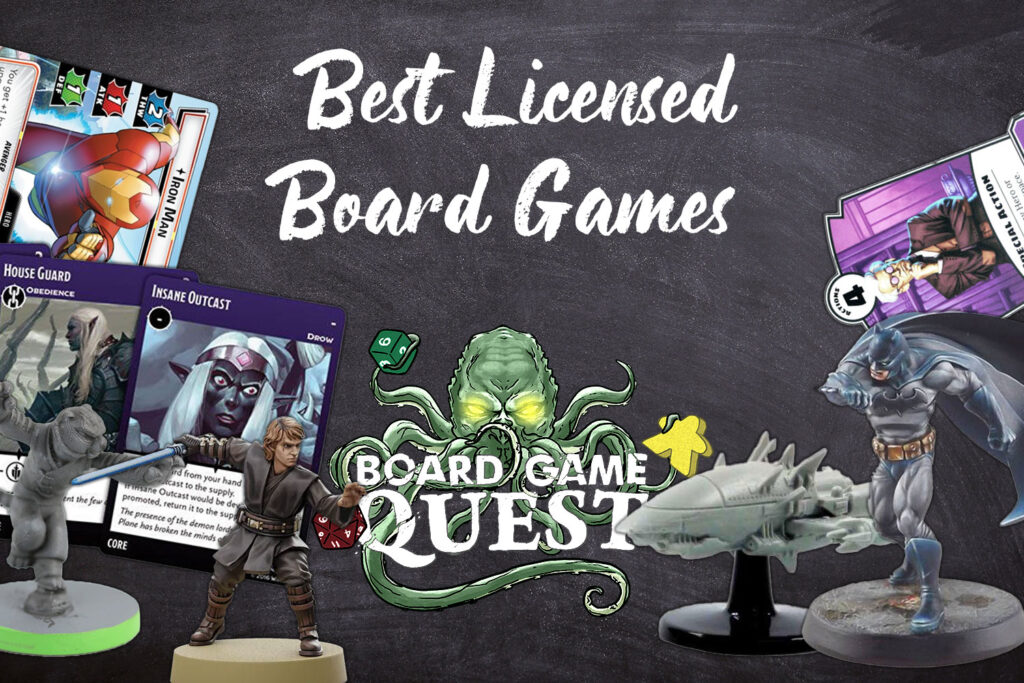 Best Licensed Board Games - Board Game Quest