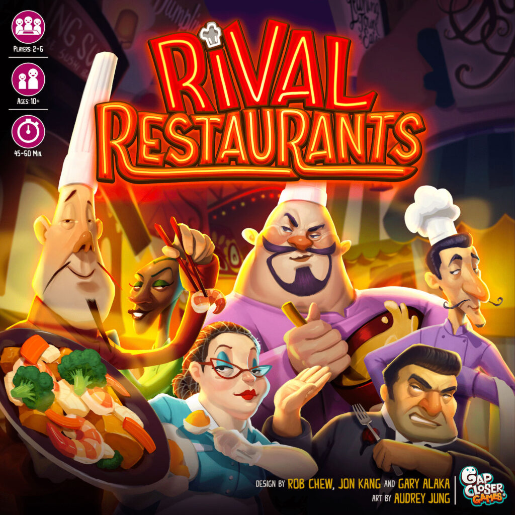 Rival Restaurants Review - Board Game Quest
