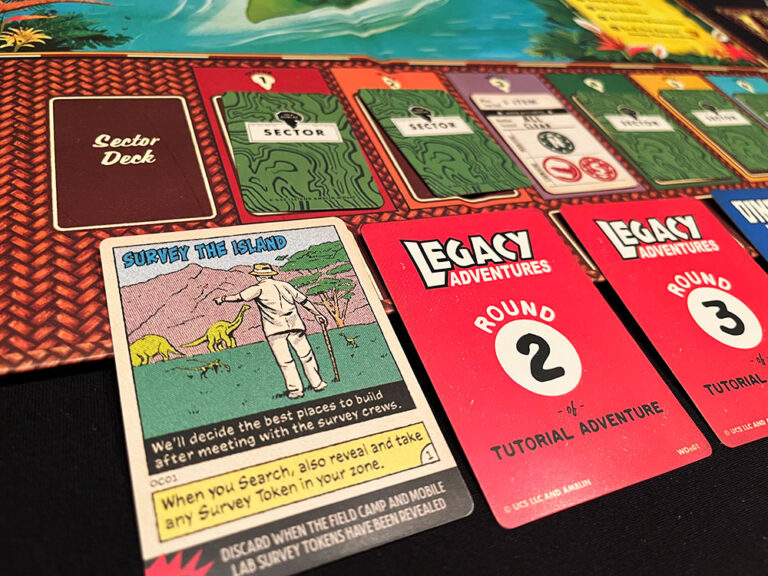 Jurassic World: The Legacy of Isla Nublar Review - Board Game Quest
