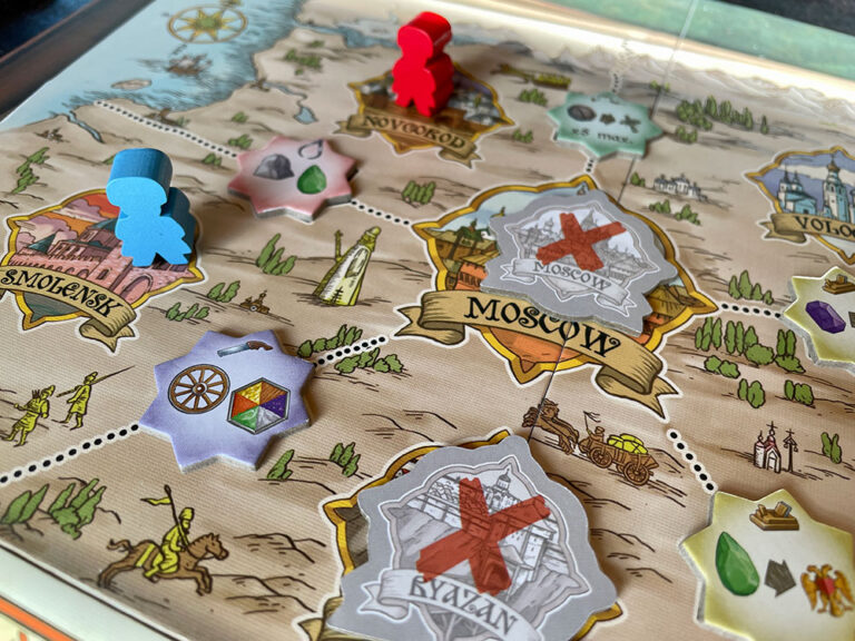The Red Cathedral: Contractors Review - Board Game Quest