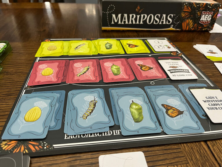 Mariposas Review - Board Game Quest