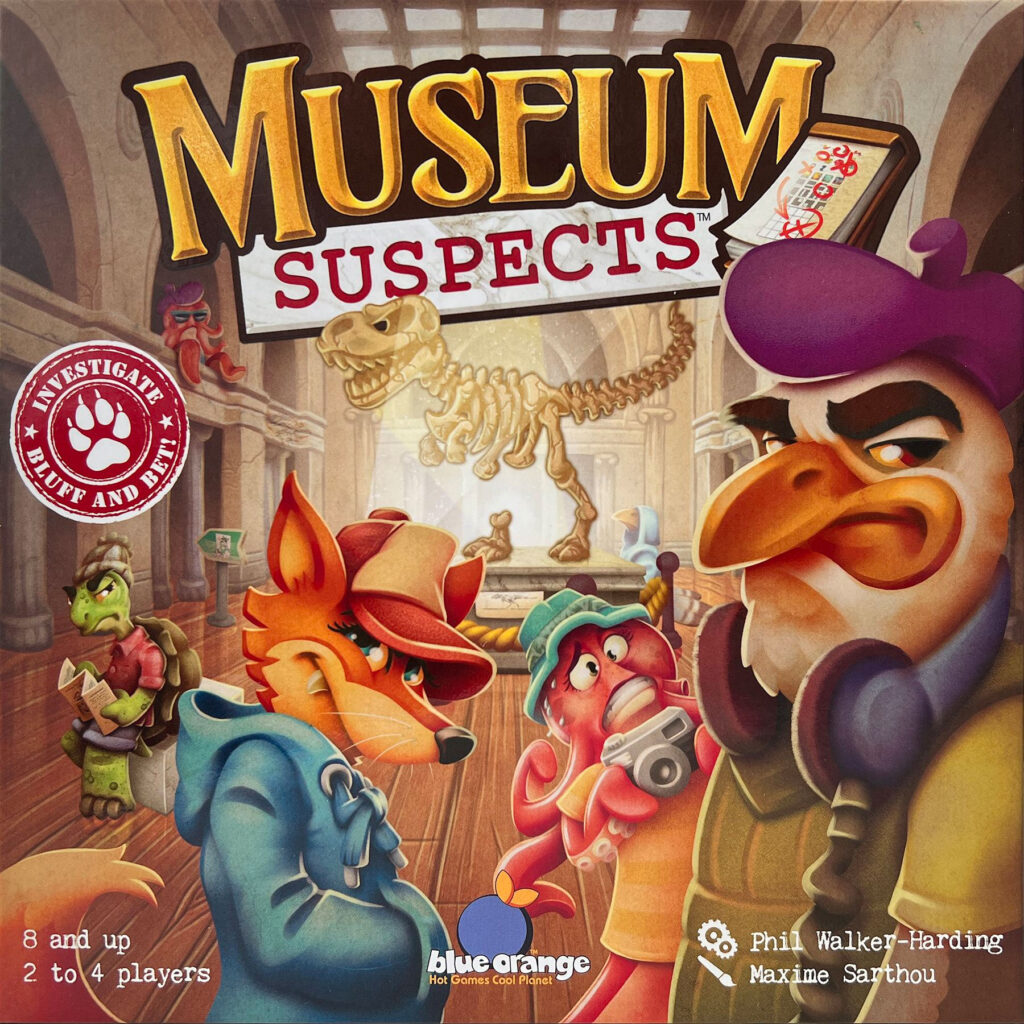 Museum Suspects Review - Board Game Quest
