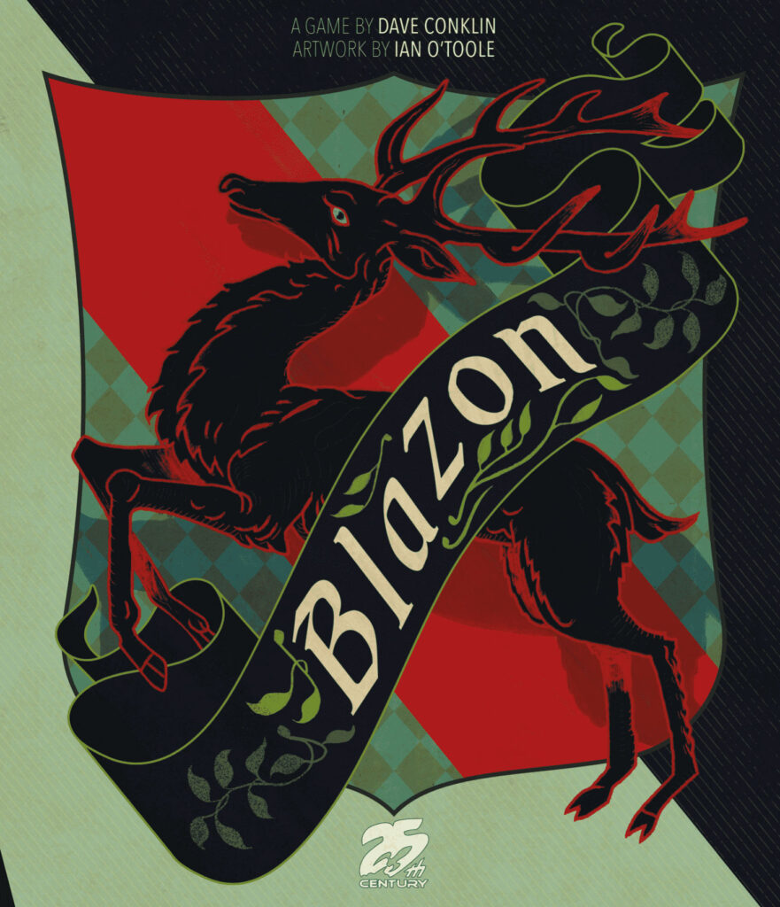 Blazon Review - Board Game Quest