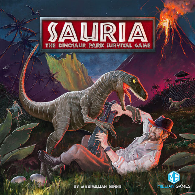 Sauria Review - Board Game Quest