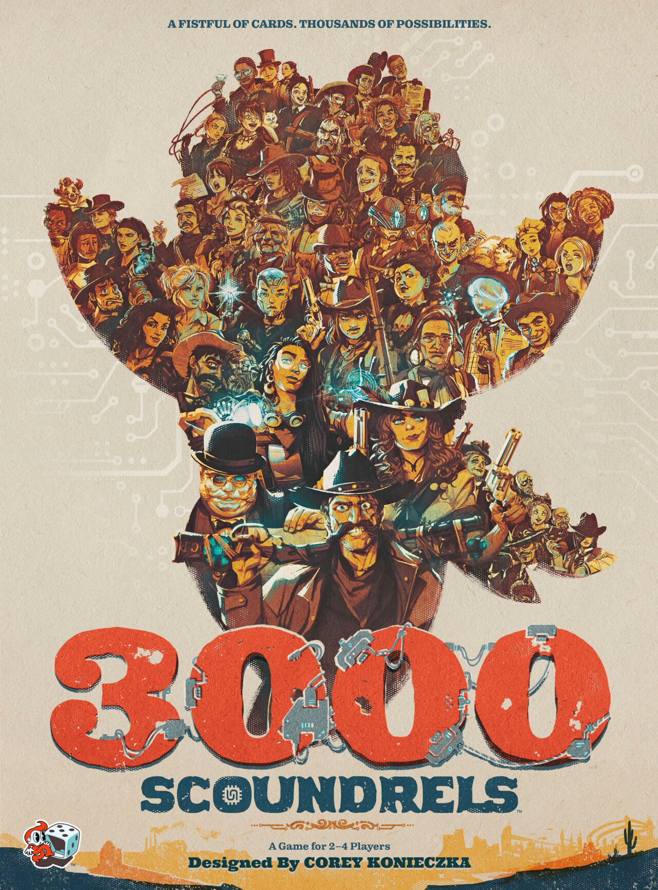 3000 Scoundrels Review - Board Game Quest