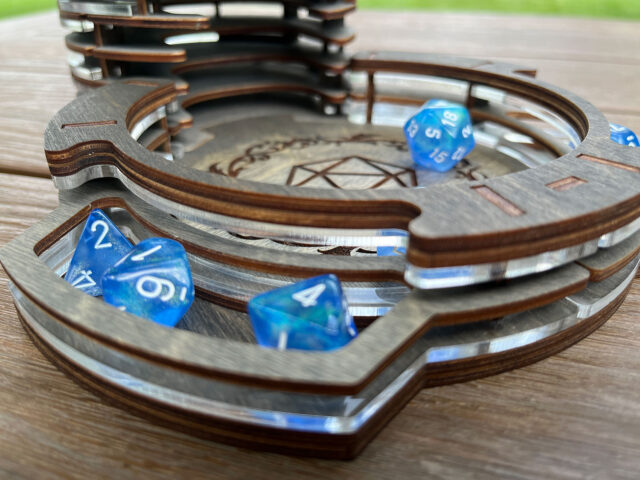 Smonex Dice Tower and Coasters Review - Board Game Quest