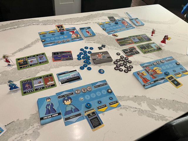 Mega Man Adventures Review - Board Game Quest