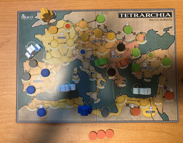 Tetrarchia Review - Board Game Quest