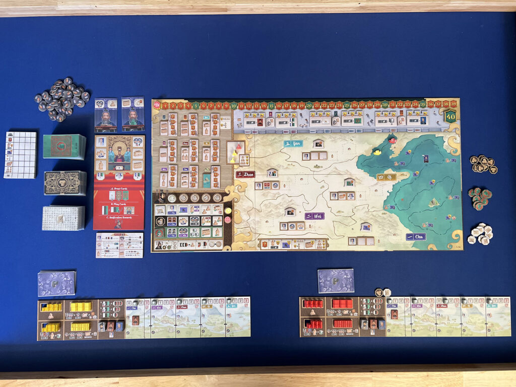 Zhanguo: The First Empire Review - Board Game Quest