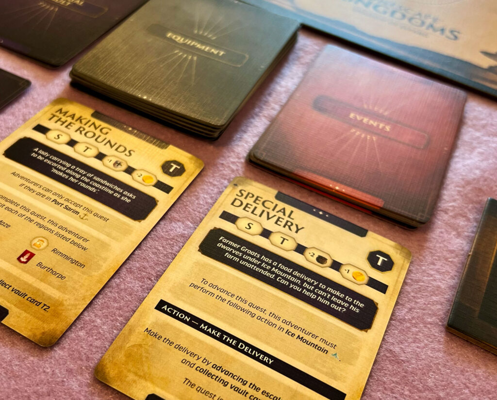 RuneScape Kingdoms: Shadow of Elvarg Review - Board Game Quest