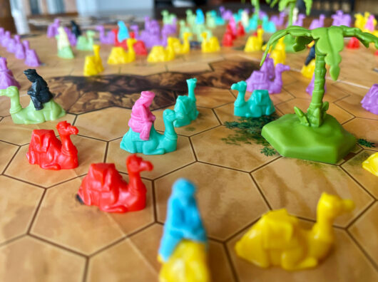 Through the Desert Review - Board Game Quest