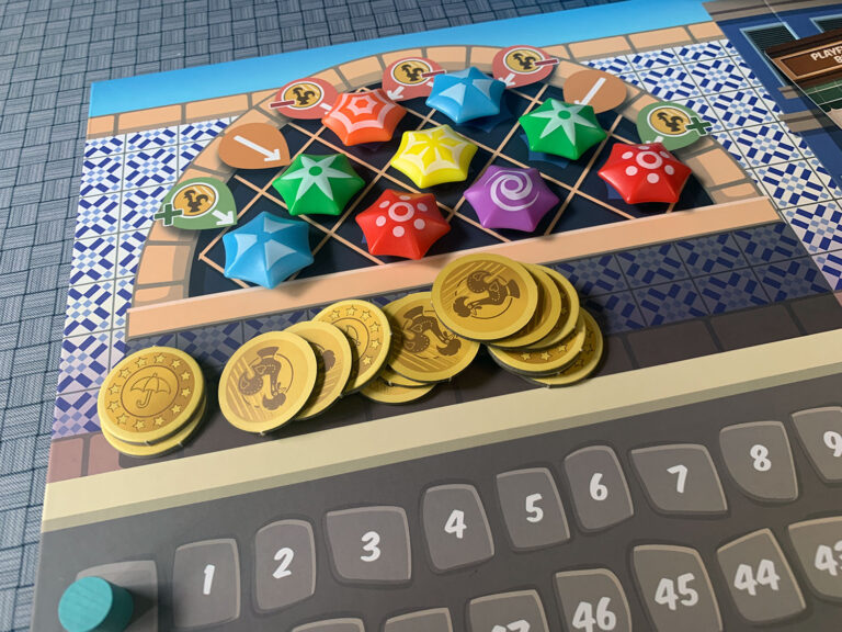 Águeda: City of Umbrellas Review - Board Game Quest