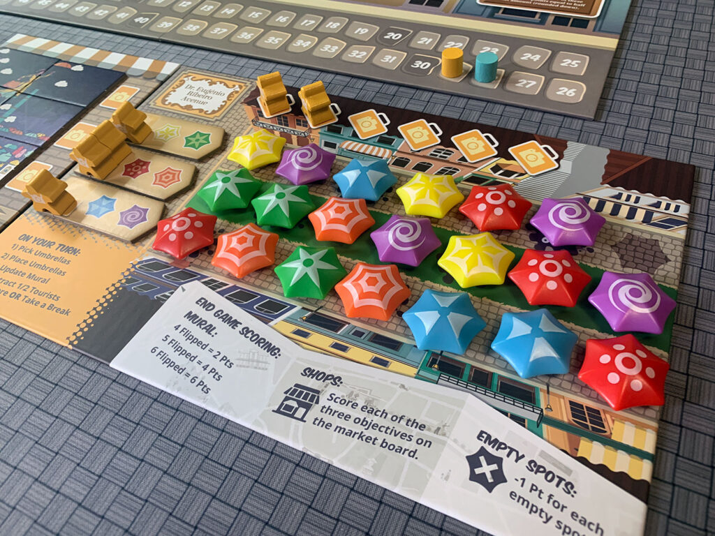 Águeda: City of Umbrellas Review - Board Game Quest