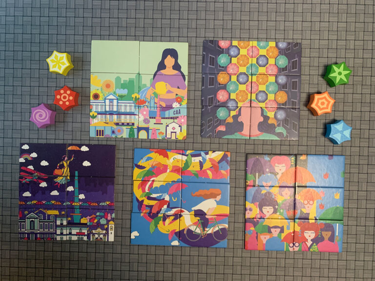 Águeda: City of Umbrellas Review - Board Game Quest