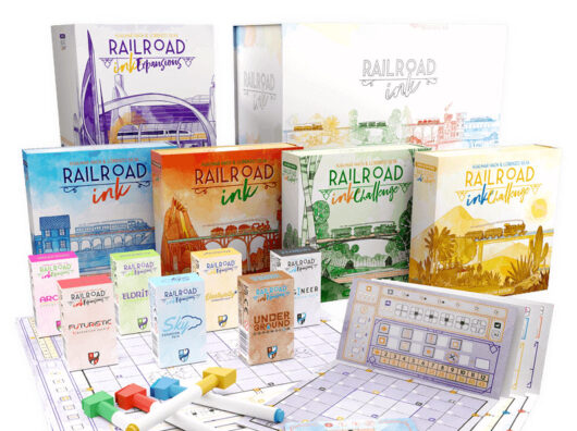 Railroad Ink Review - Board Game Quest