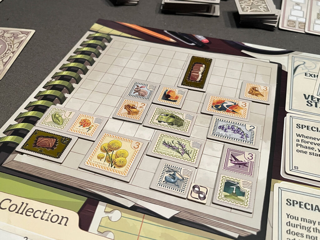 Stamp Swap Review - Board Game Quest