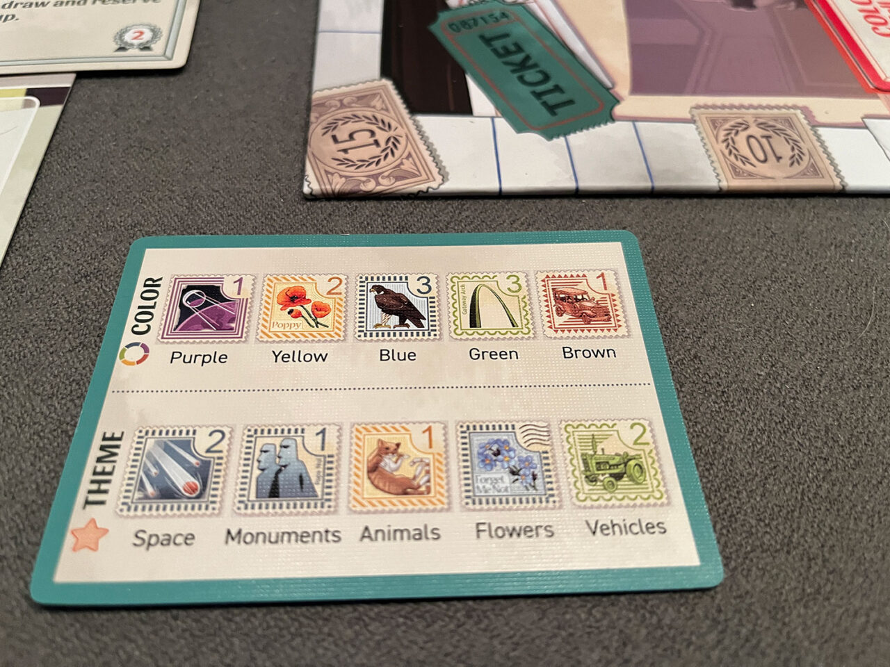 Stamp Swap Review - Board Game Quest