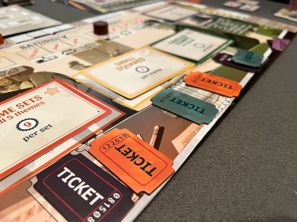 Stamp Swap Review - Board Game Quest