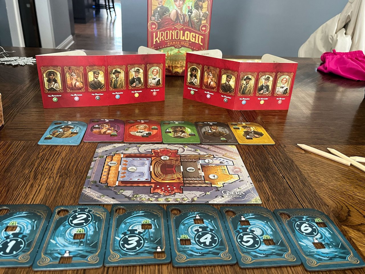 Kronologic: Paris 1920 Review - Board Game Quest