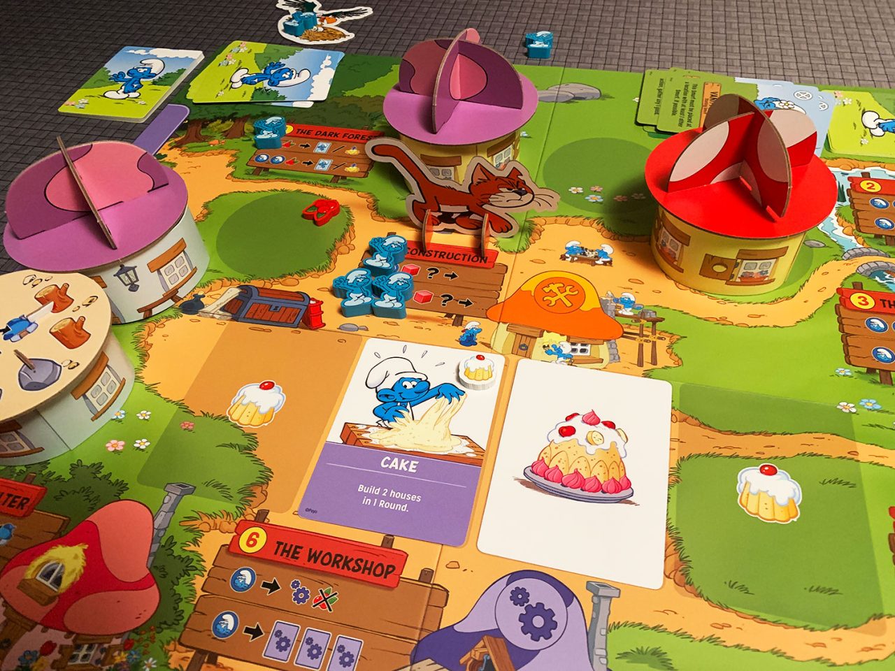 Smurfs Hidden Village Review - Board Game Quest