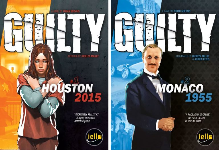 Guilty: Houston 2015 & Guilty: Monaco 1955 Review - Board Game Quest