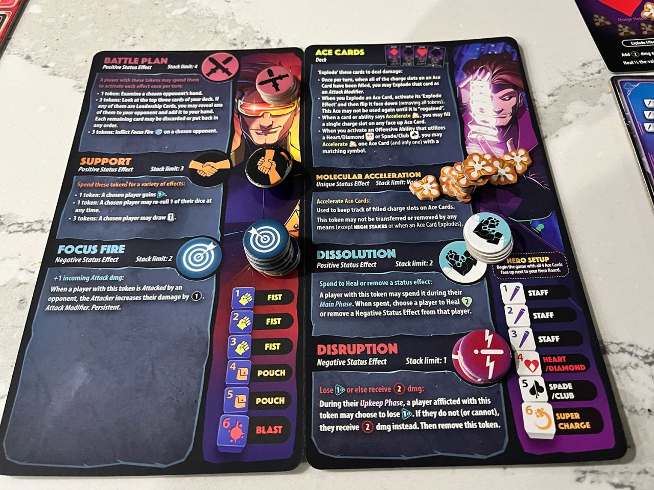 Marvel Dice Throne X-Men Review - Board Game Quest