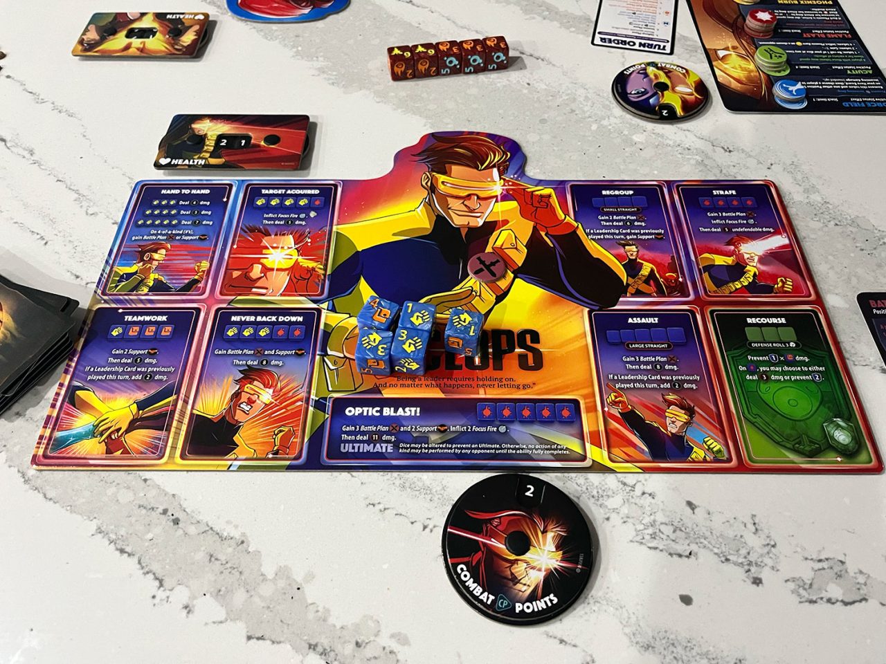Marvel Dice Throne X-Men Review - Board Game Quest