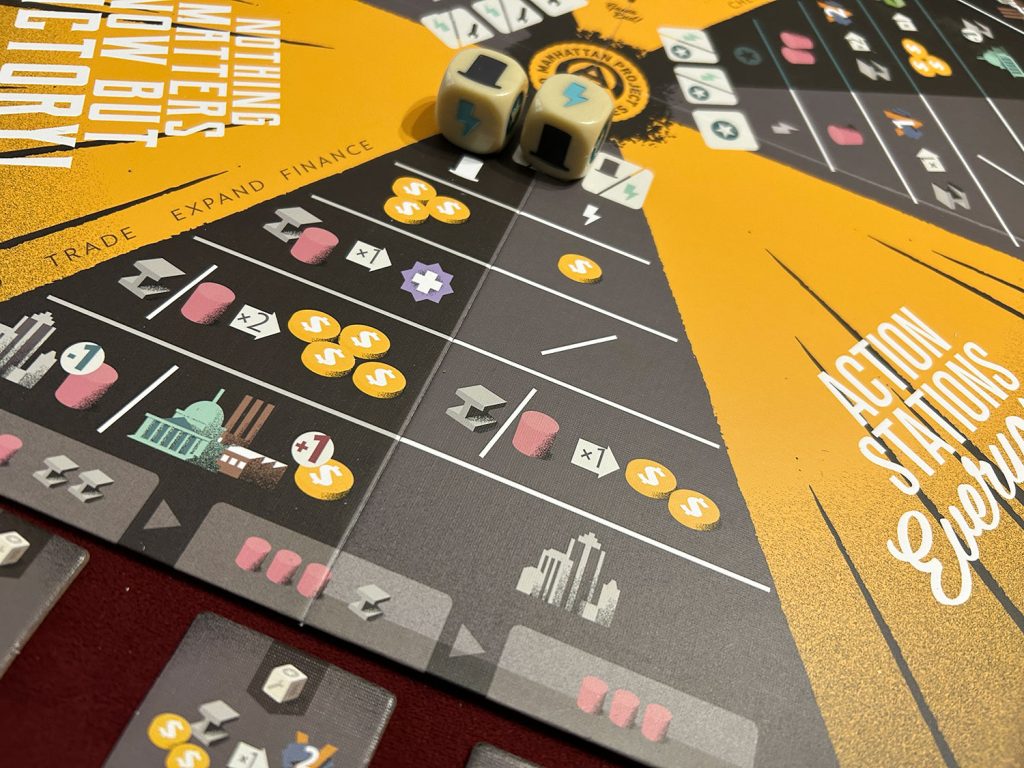 Manhattan Project: War Machine Review - Board Game Quest
