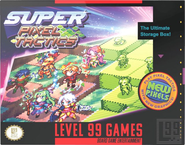 Super Pixel Tactics Preview - Board Game Quest