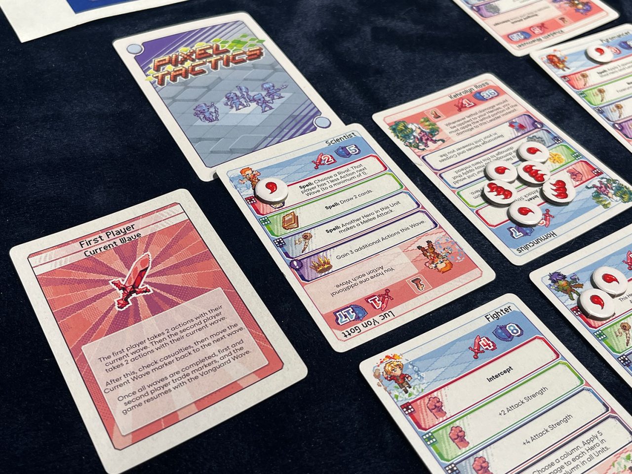 Super Pixel Tactics Preview - Board Game Quest