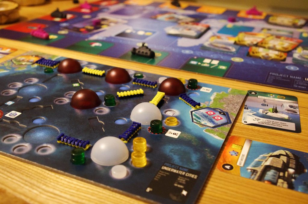 Underwater Cities Review - Board Game Quest