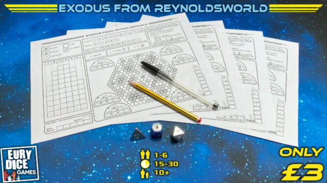 Exodus from Reynoldsworld Preview - Board Game Quest