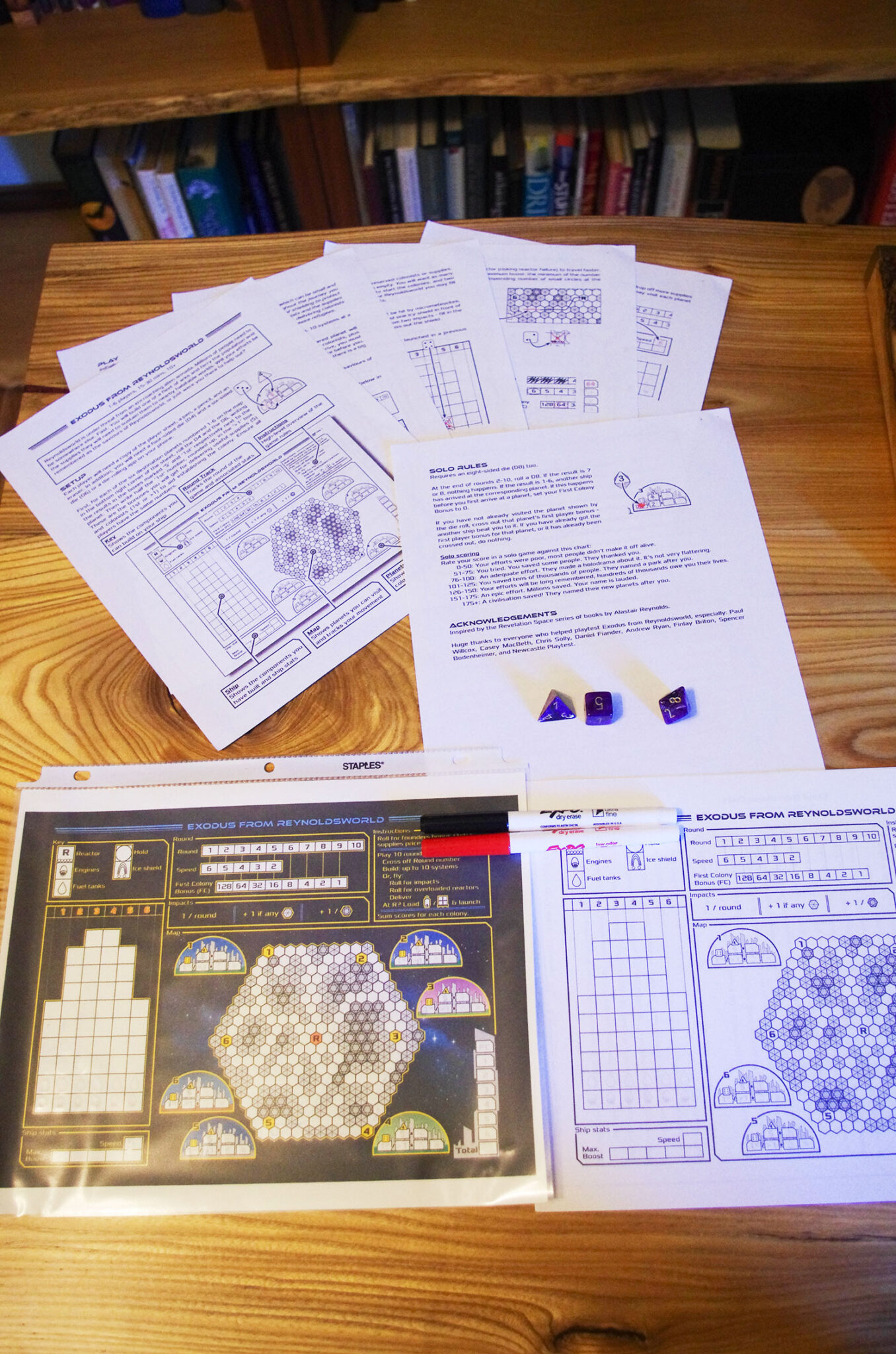Exodus from Reynoldsworld Preview - Board Game Quest