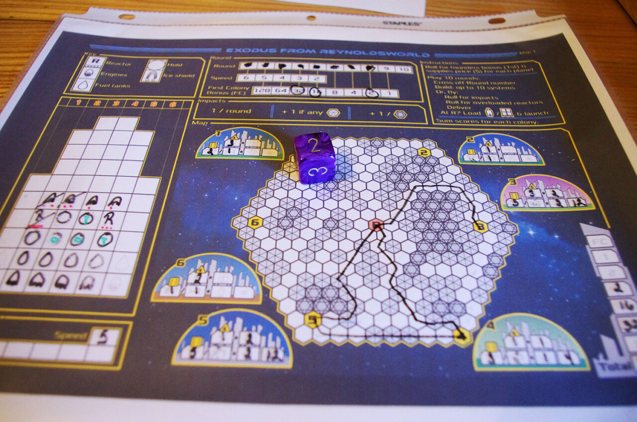 Exodus from Reynoldsworld Preview - Board Game Quest