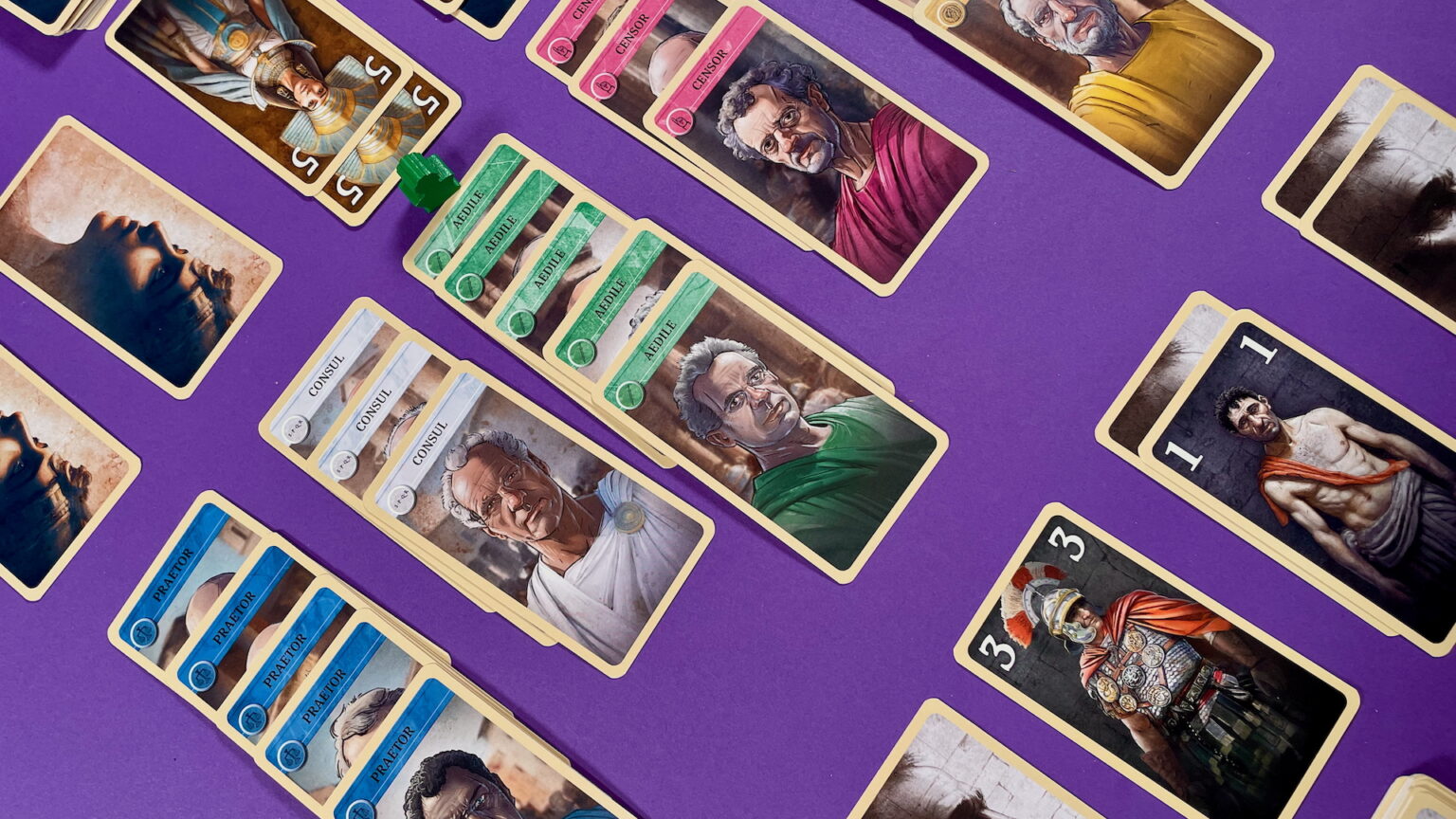 Caesar and Cleopatra Review - Board Game Quest