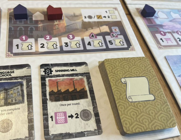 Yokohama Duel Review - Board Game Quest